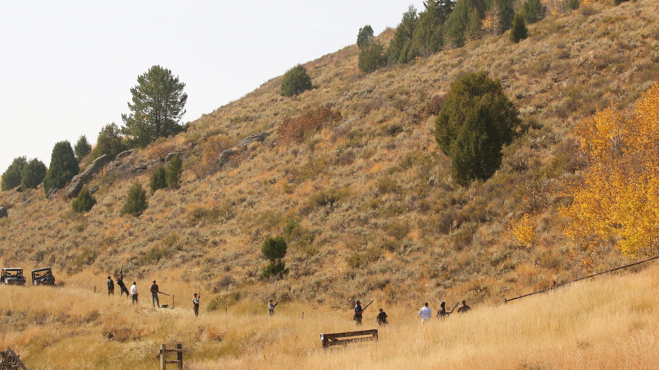 Driven Pheasant Hunting in the U.S. | Lazy Triple Creek Ranch